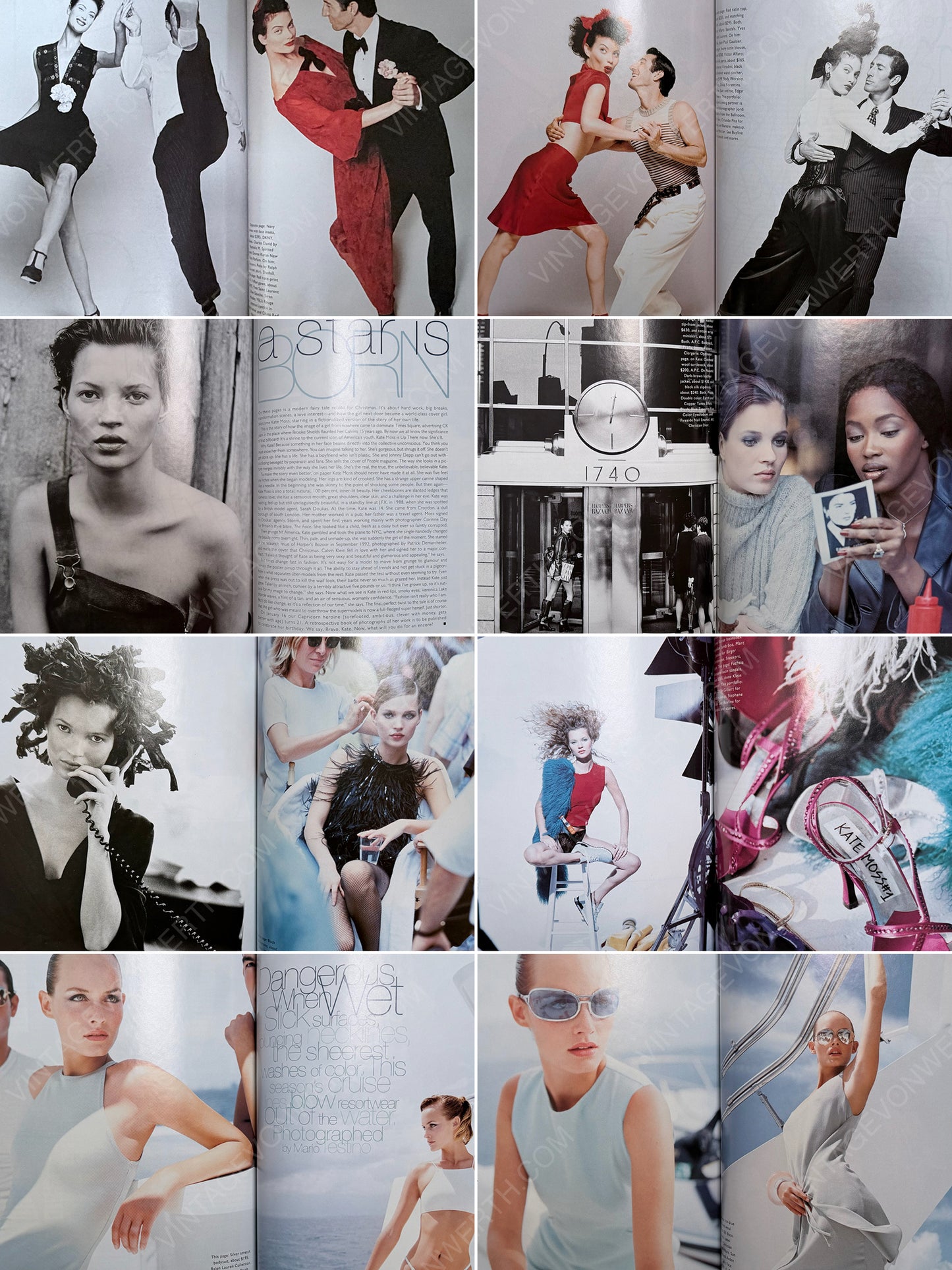 HARPER'S BAZAAR US December 1994 – VINTAGE VON WERTH