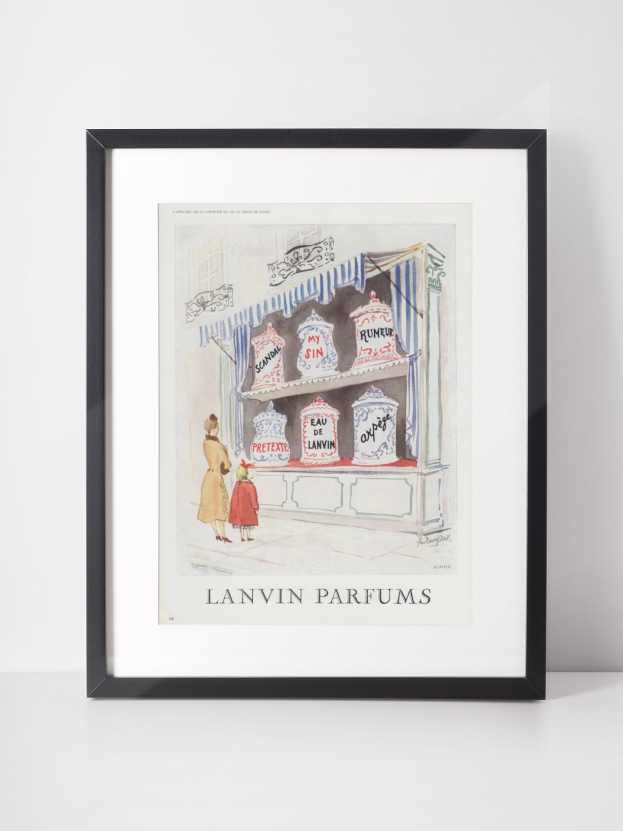 LE ROUGE BAISER 1950 Vintage Print Advertisement Beauty Ad René Gruau – VINTAGE VON WERTH