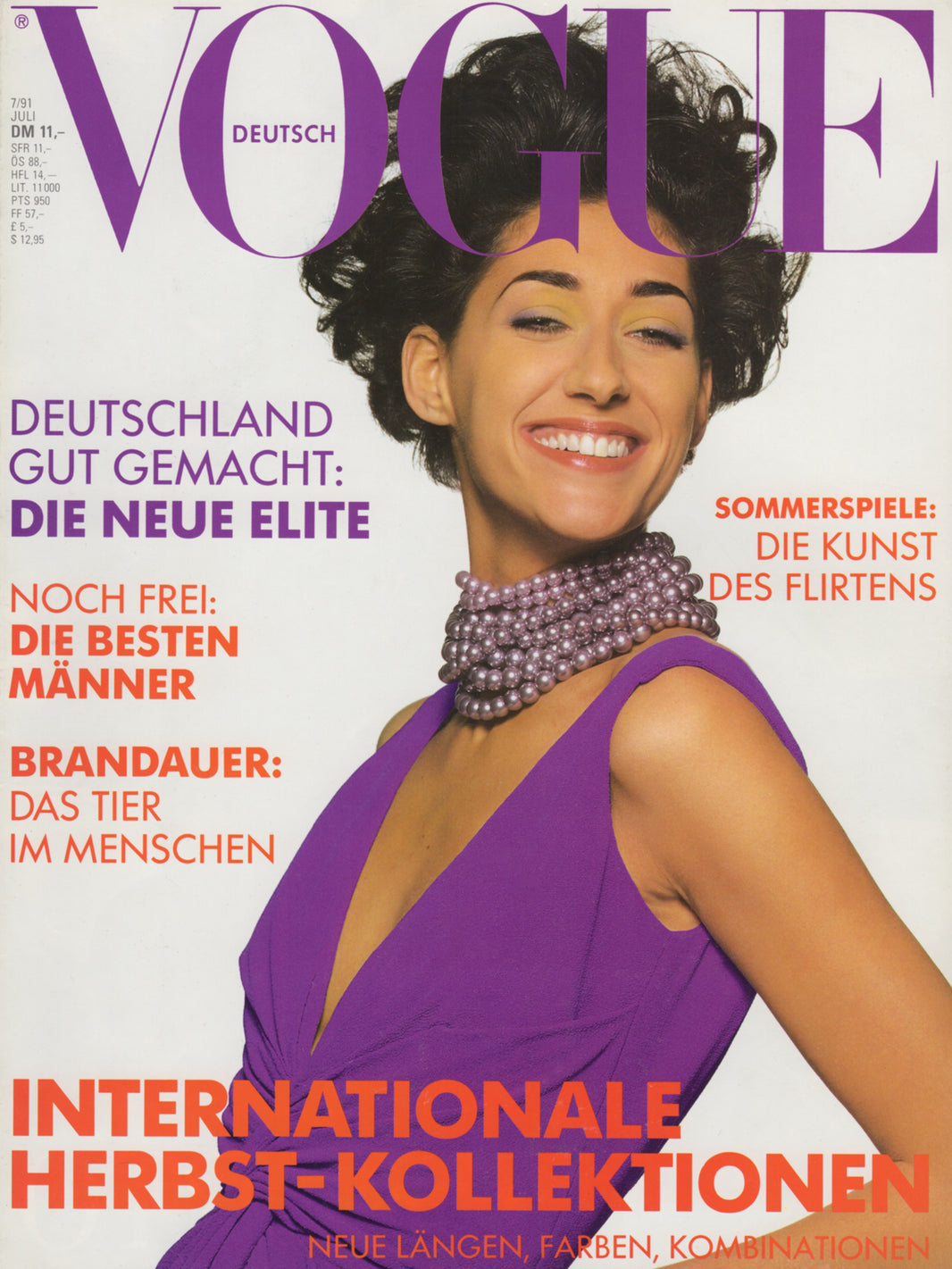 1990s Vintage Fashion Magazines: International Vogue & More – VINTAGE ...