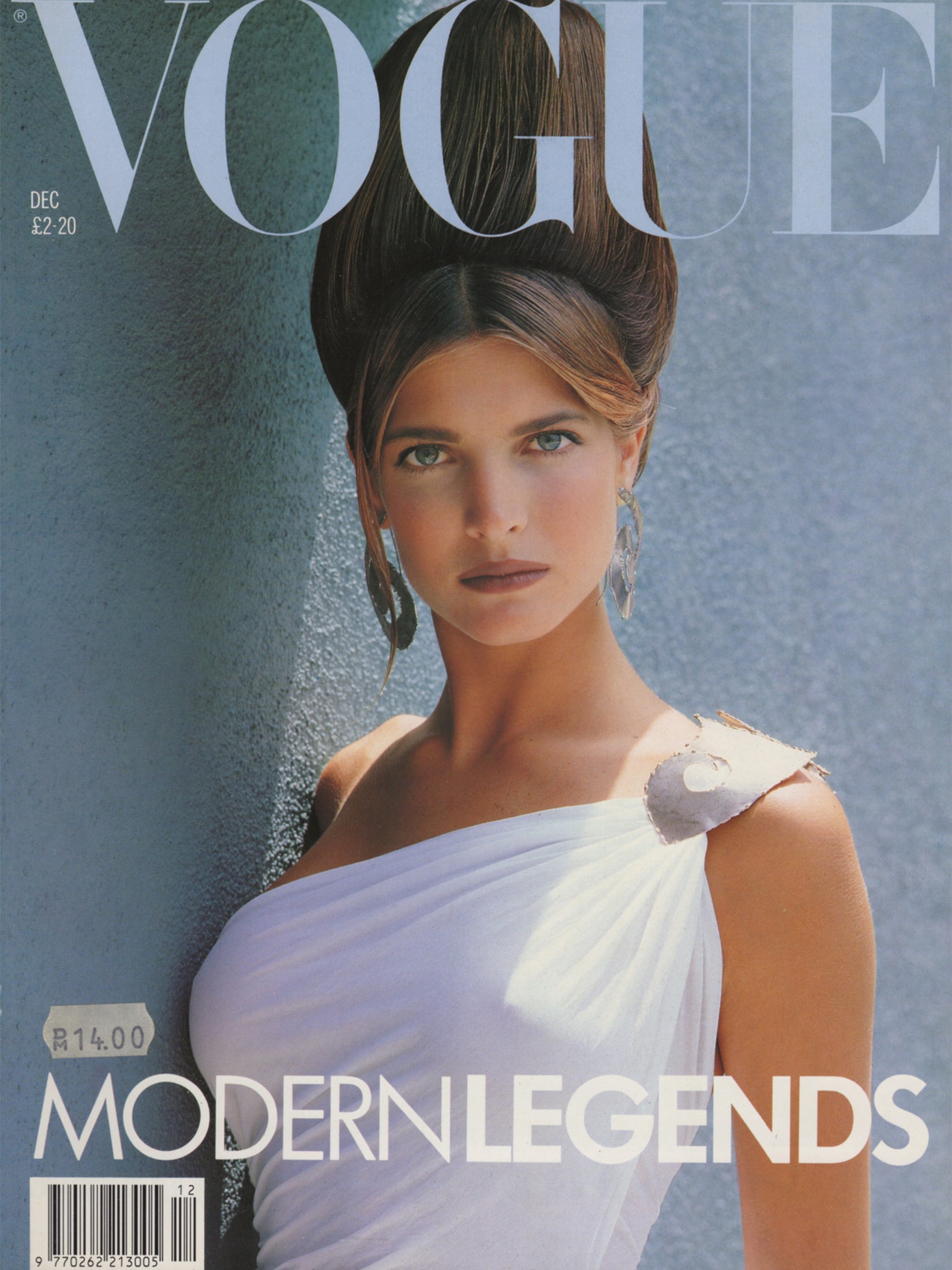 BRITISH VOGUE UK DECEMBER 1988 – VINTAGE VON WERTH