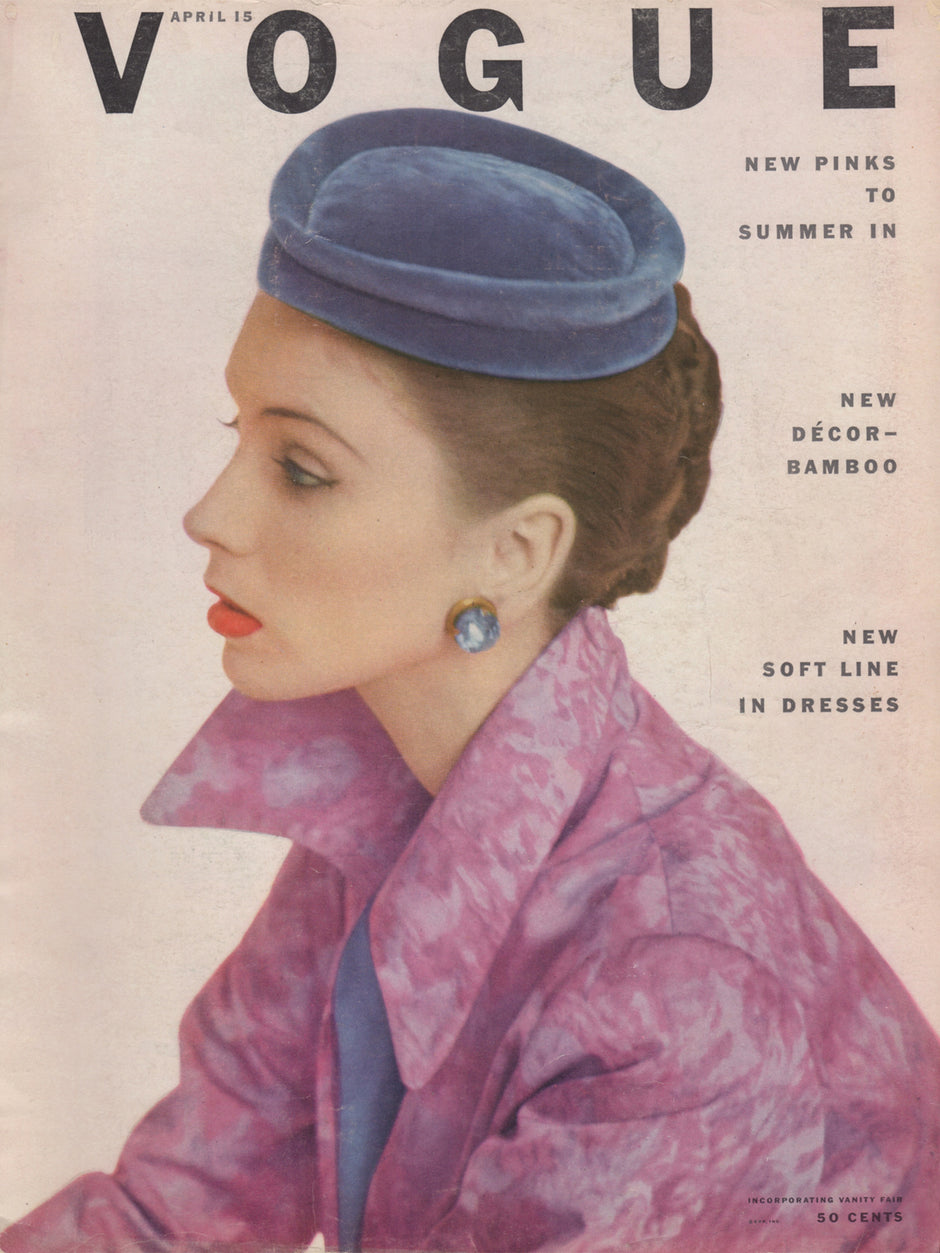 1950s VINTAGE FASHION MAGAZINES - Vogue, Harper's Bazaar, L'Officiel ...